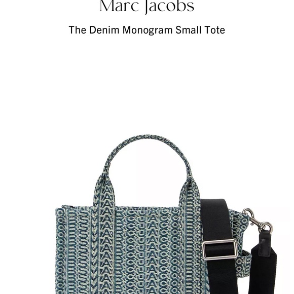 Marc Jacobs | Bags | Sun Faded Denim Mark Jacob Tote Brand New Tag ...